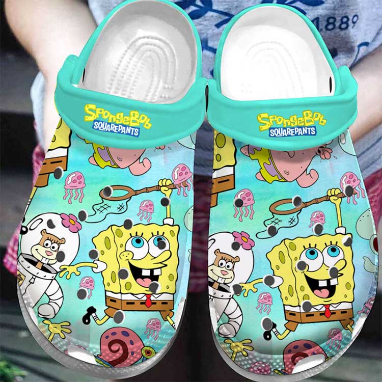 Movie SpongeBob SquarePants Crocs - 90sfootwear - 90sfootwear - Custom ...